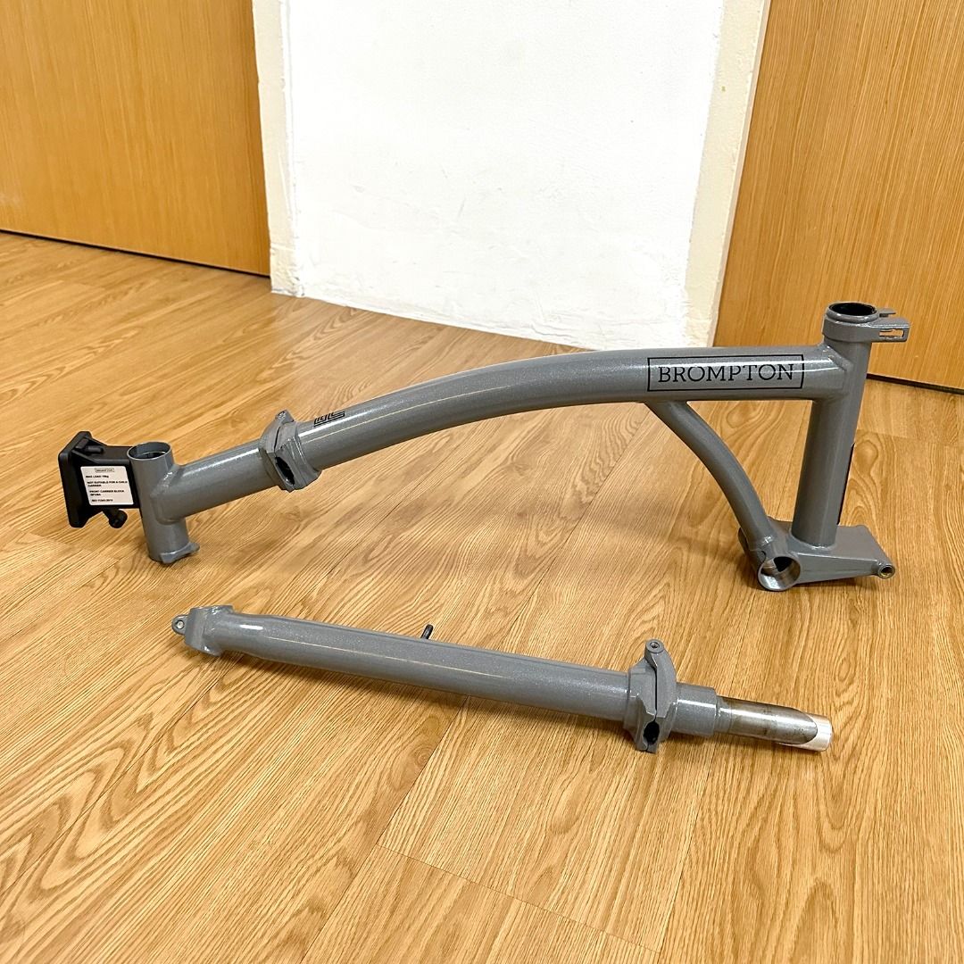 Brompton P Line Storm Grey H Stem only (Main Frame is taken), Sports ...