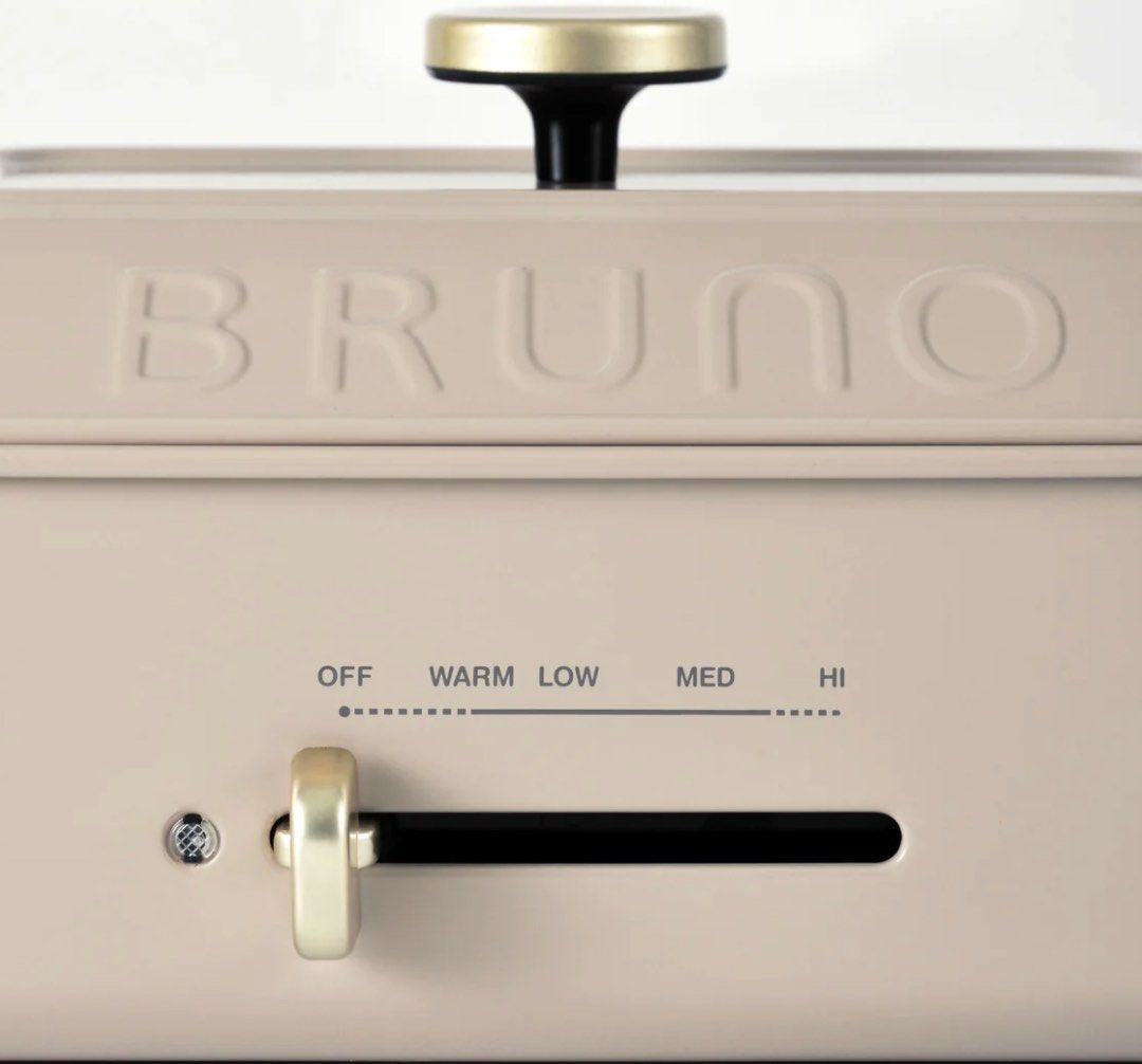 Bruno Compact Hotplate Rose Milktea (Pink Beige) Limited Edition ...