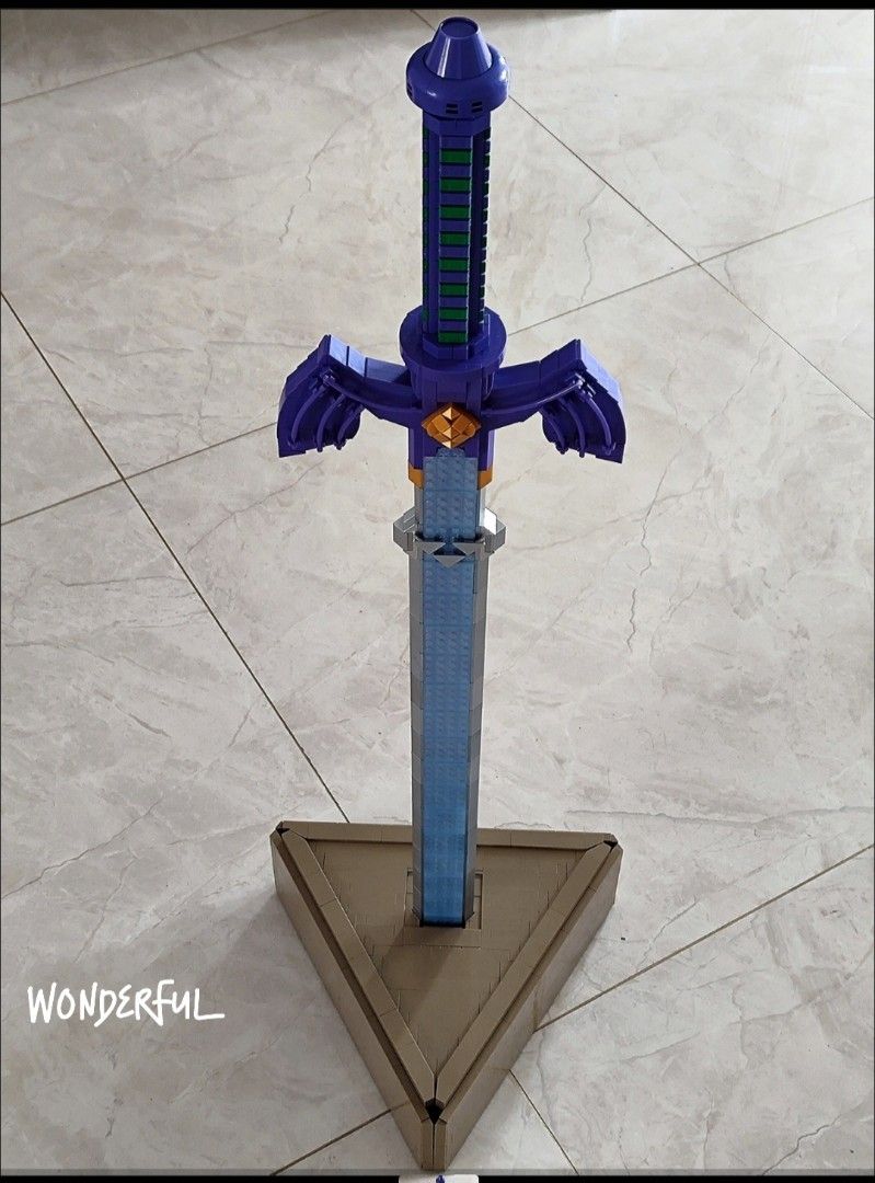 zelda link master sword botw totk tear of the kingdom building block ...