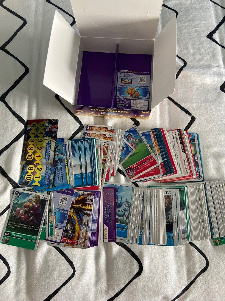 Bulk Digimon cards, Hobbies & Toys, Toys & Games on Carousell