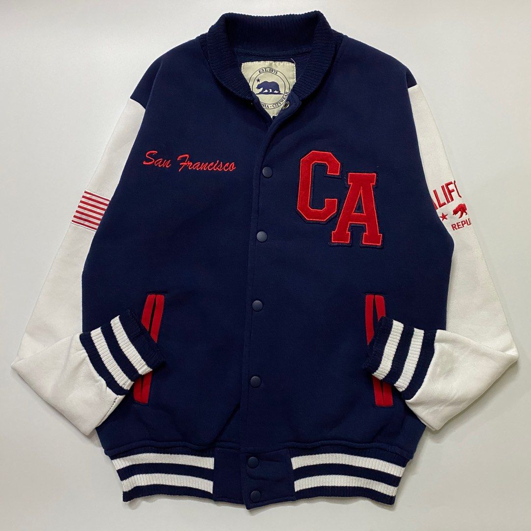 CALIFORNIA VARSITY JACKET (Cotton), Men's Fashion, Coats, Jackets and ...
