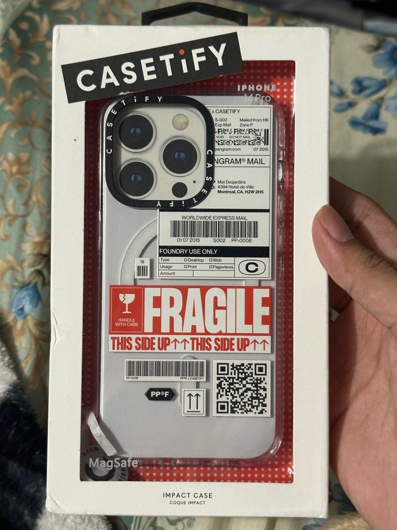 Casetify Clear Magsafe Case for iPhone 14 Pro, Mobile Phones & Gadgets, Mobile & Gadget ...