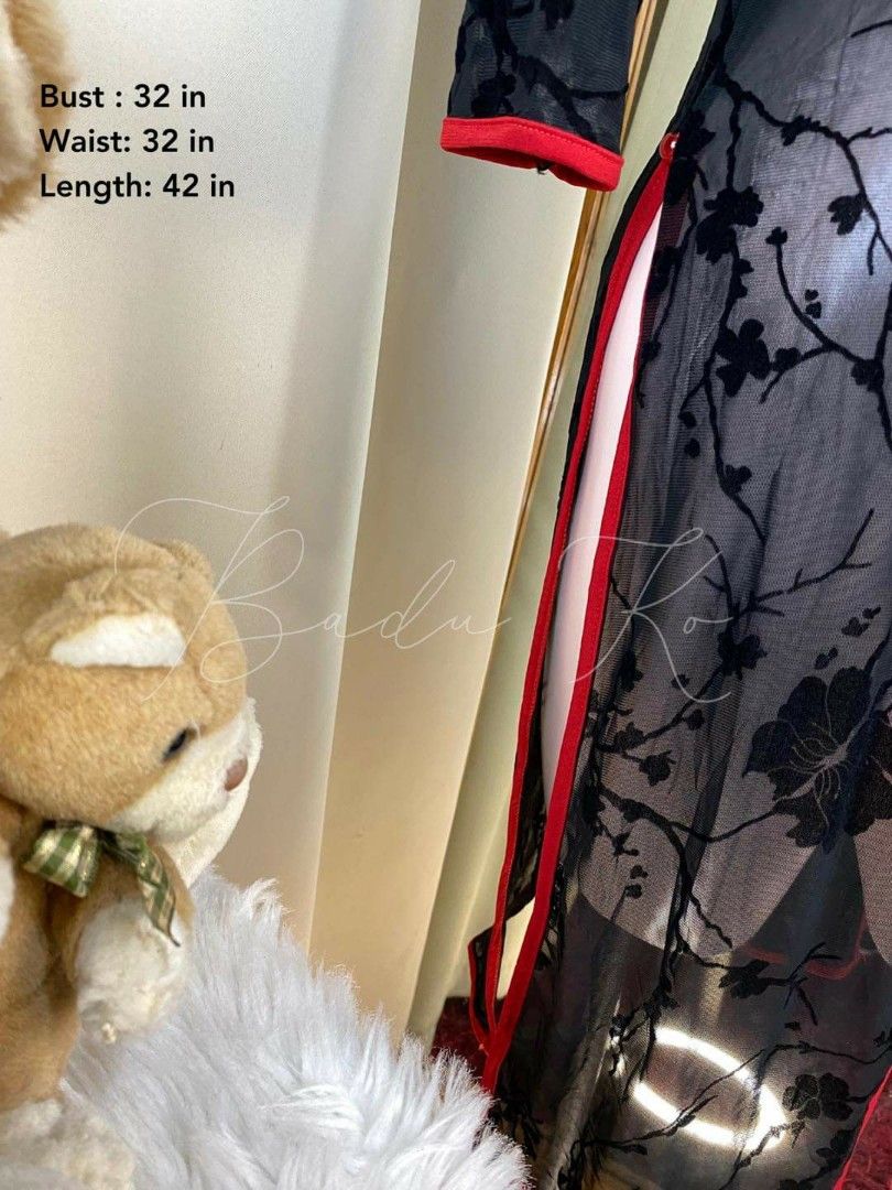 Chinese Mesh Dress, Women's Fashion, Dresses & Sets, Dresses on Carousell
