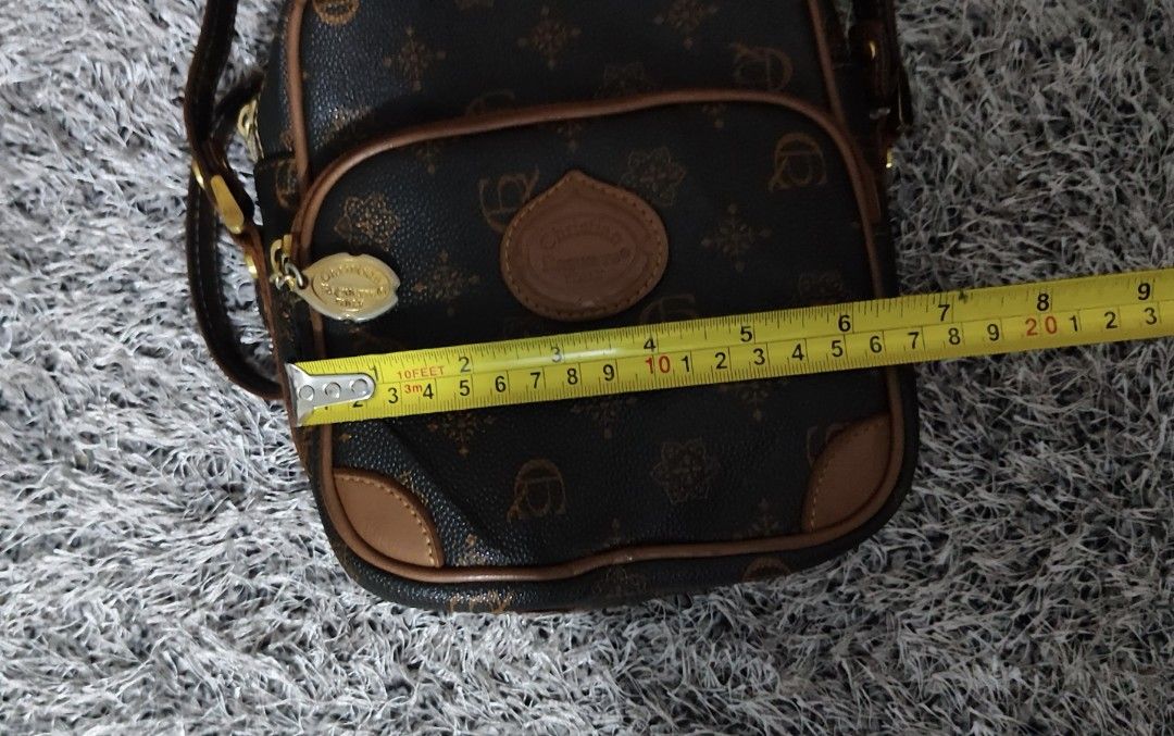 Christian Raguerre Italy Sling Bag, Luxury, Bags & Wallets on Carousell