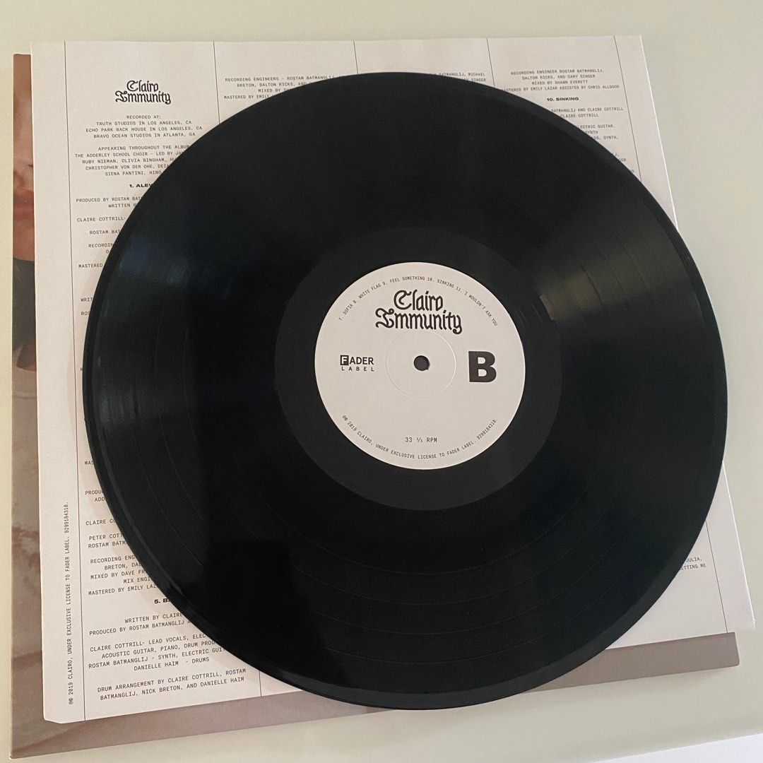 Clairo Immunity (Black Vinyl), Hobbies & Toys, Music & Media, Vinyls on ...