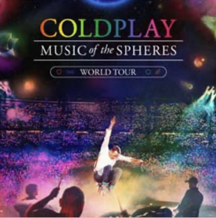 Coldplay standing pen tickets - 31/1, Tickets & Vouchers, Event Tickets ...