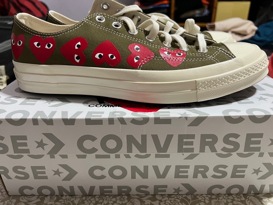 Converse CDG, Men's Fashion, Footwear, Sneakers on Carousell