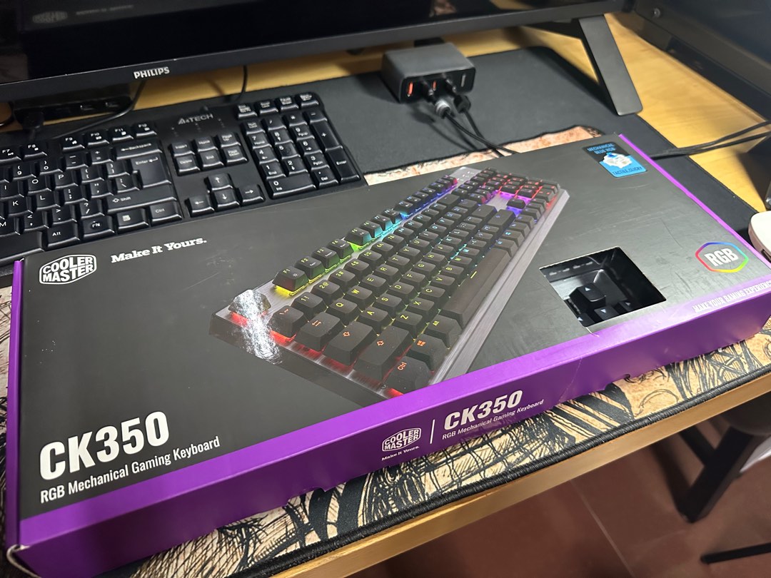 Cooler Master CK350 RGB Mechanical Gaming Keyboard, Computers & Tech ...