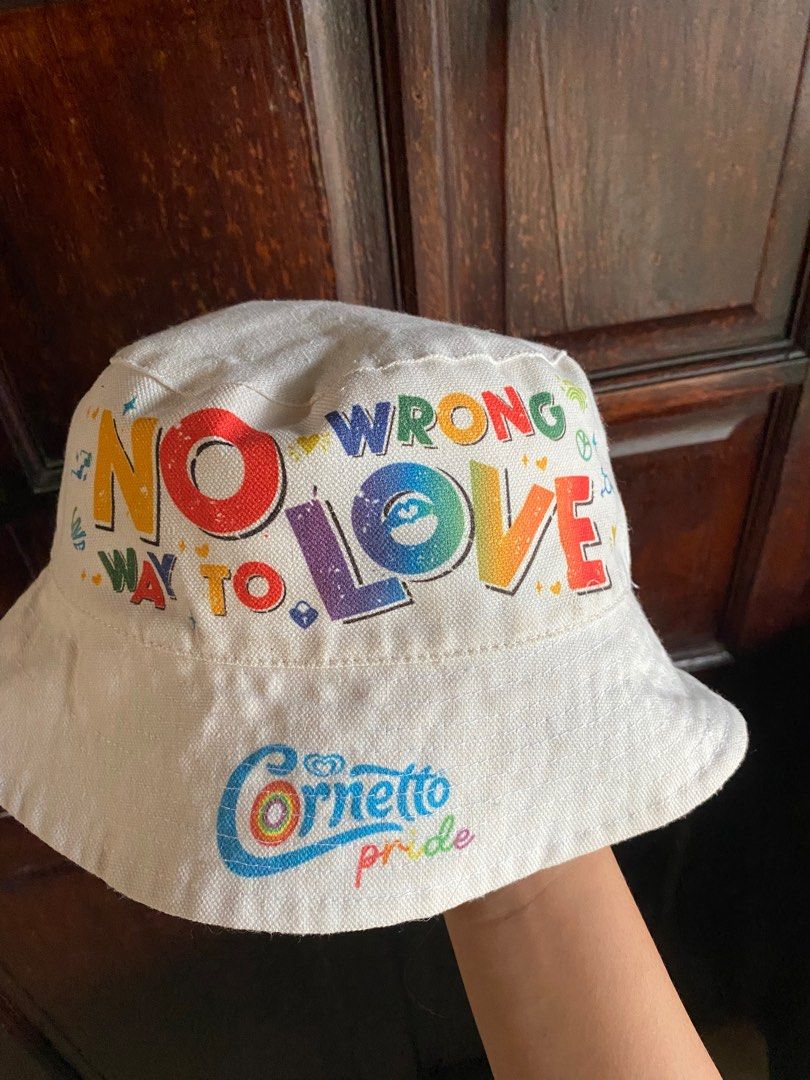 Cornetto Pride bucket hat pride march on Carousell