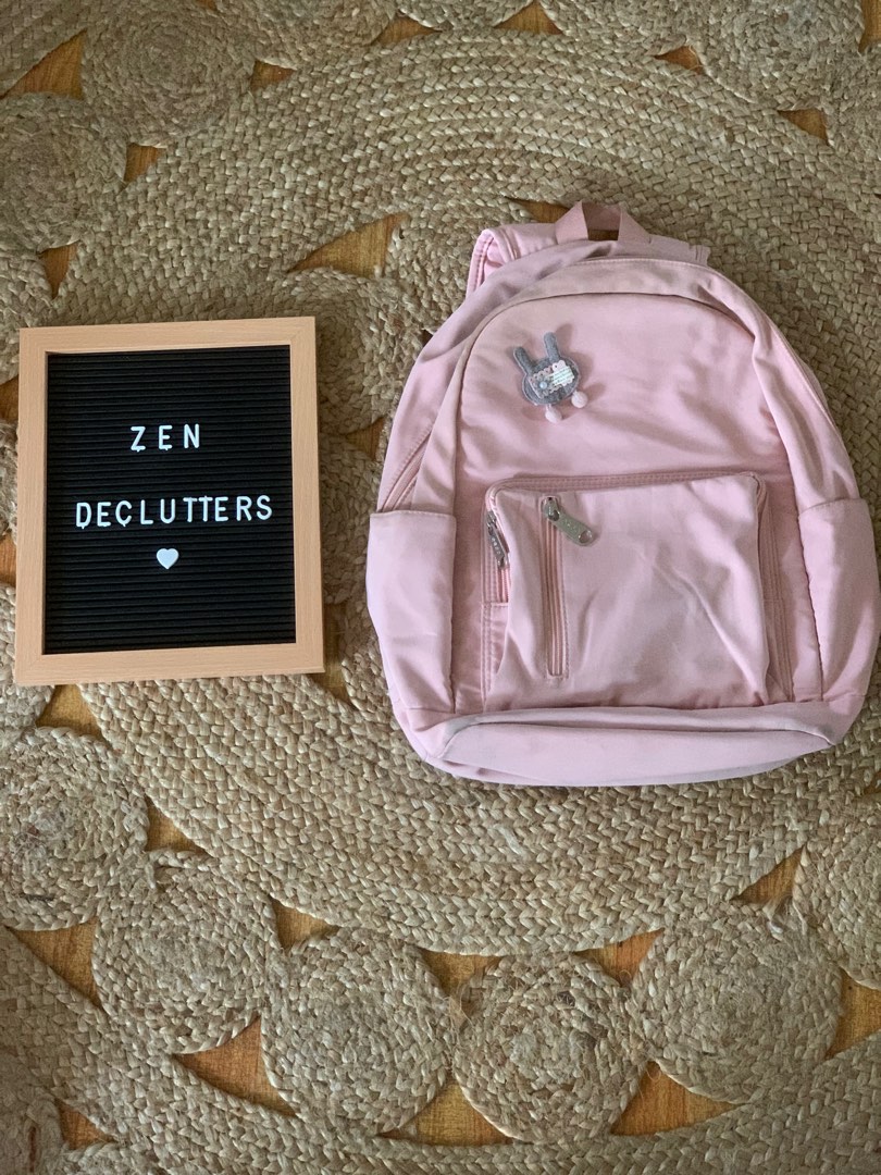 Cose Pink Backpack on Carousell