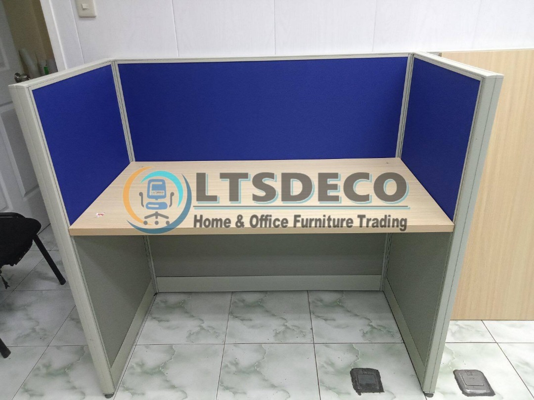 CUBICLE TABLE OFFICE PARTITION FURNITURES, Furniture & Home Living ...