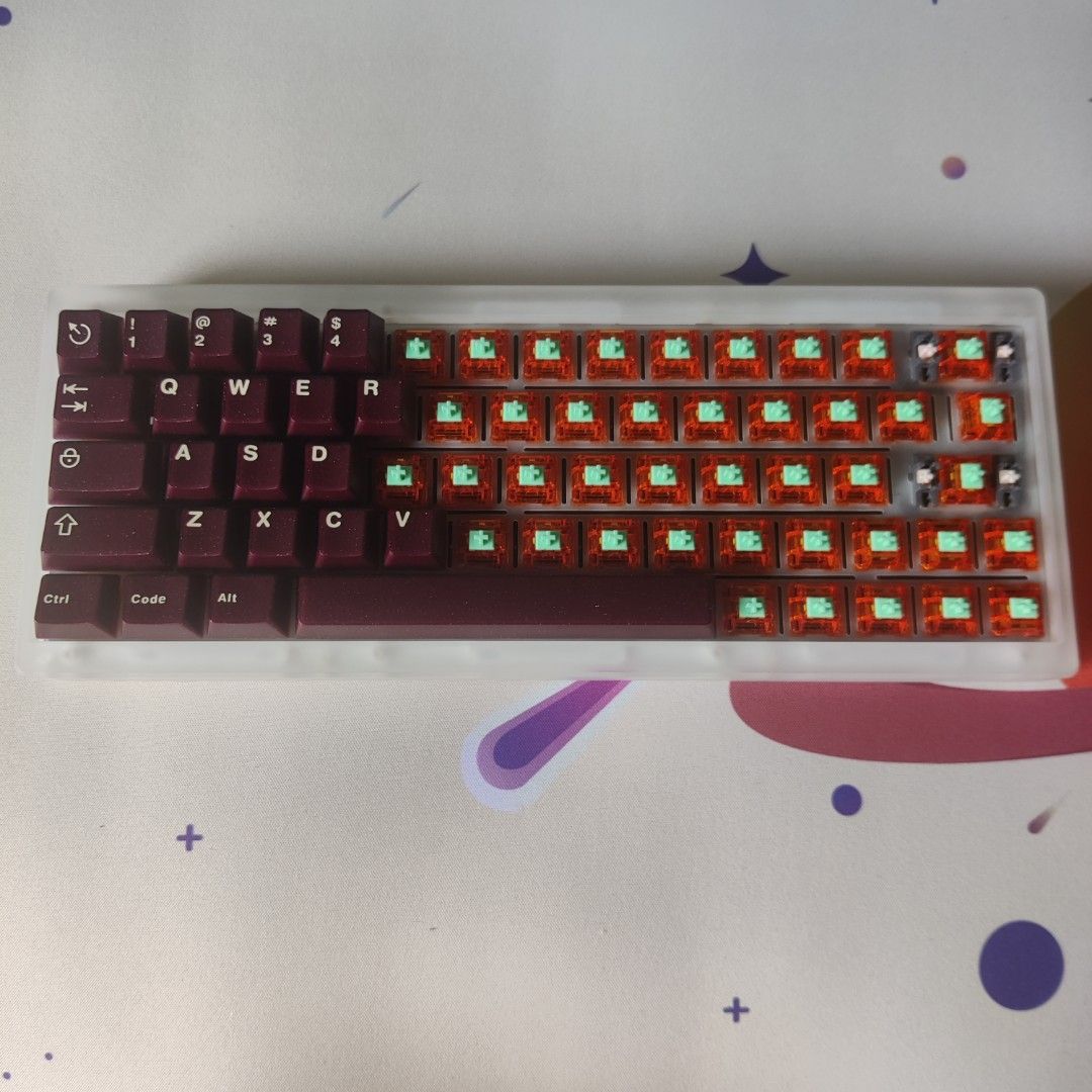 Custom 60% Keyboard, Computers & Tech, Parts & Accessories, Computer ...