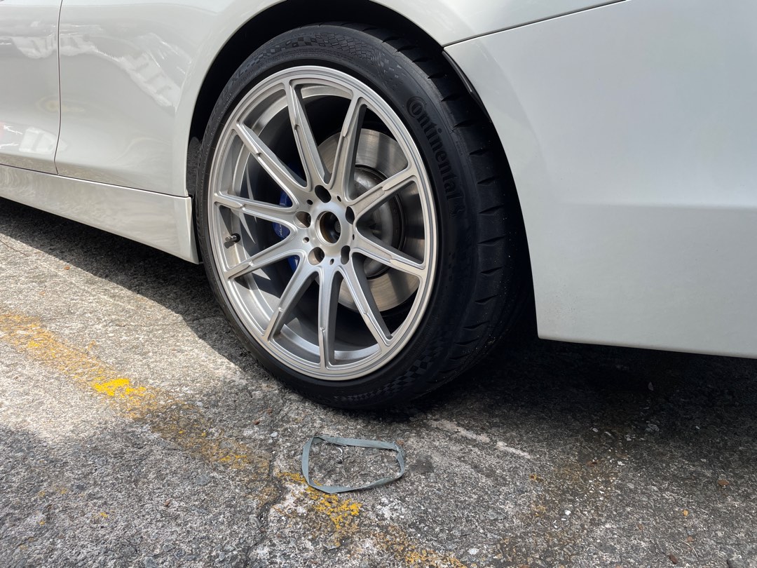 Custom Forged Rims 5 by 120 BMW with Continental Sport Contact 7 , Car ...