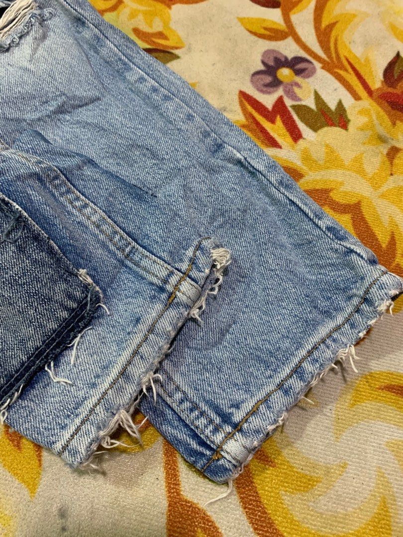 Custom Patchwork Jeans, Women's Fashion, Bottoms, Jeans & Leggings on ...