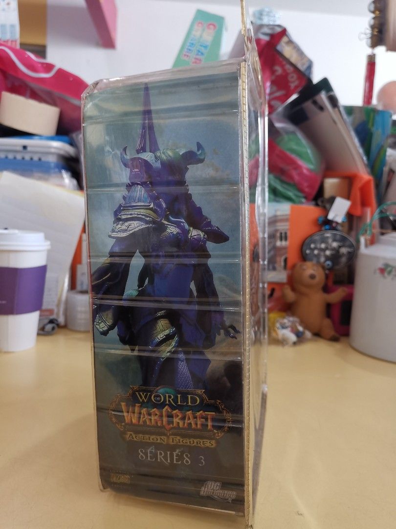 DC COMICS WORLD OF WARCRAFT Action Figures Series 3 DRAENEI MAGE ...