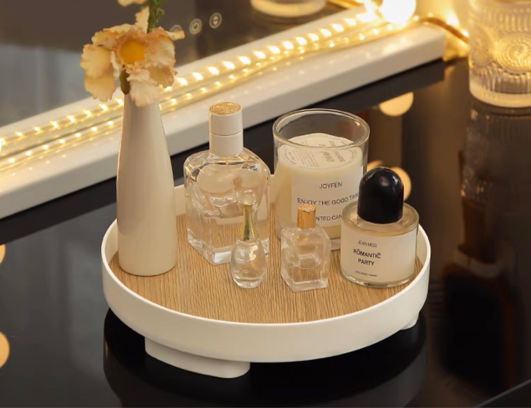 Deco Plate / Base/ container for Key, Diffuse, perfume etc ; Fruit ...