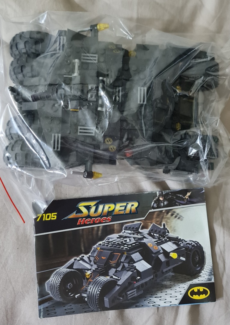 DECOOL: 7105 The Tumbler Batmobile, Hobbies & Toys, Toys & Games on Carousell