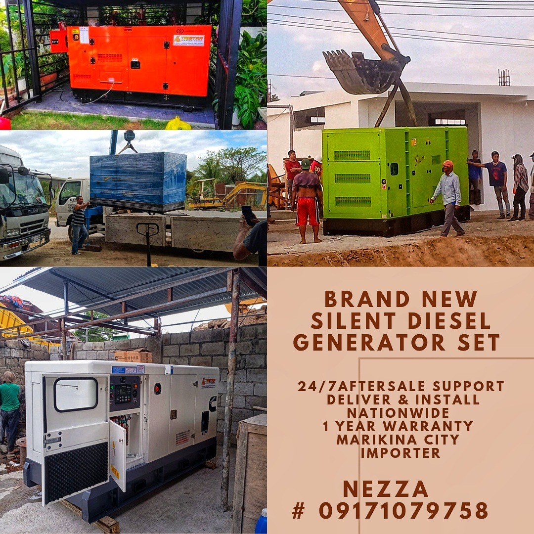 DELIVER & INSTALL NATIONWIDE : BRAND NEW SILENT DIESEL GENERATOR SET ...
