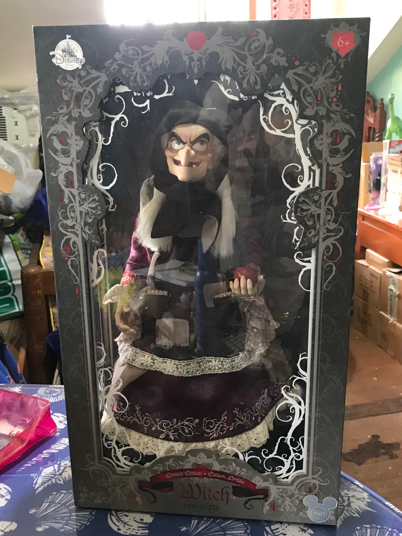 Disney Limited Edition Doll D23 Old Hag / Snow White on Carousell