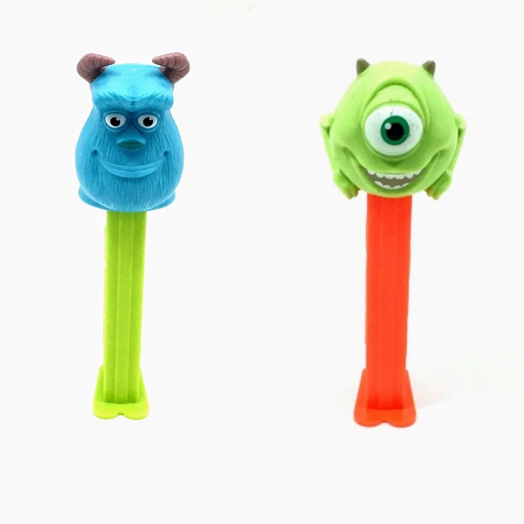 Disney Pixar Monsters Inc Pez Dispenser Sully & Mike Wazowski Set Of 2 ...