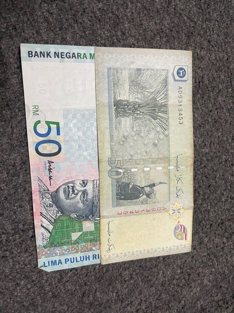 Duit lama RM50 - Bendera and sign by Aisha, Hobbies & Toys, Collectibles & Memorabilia, Currency ...