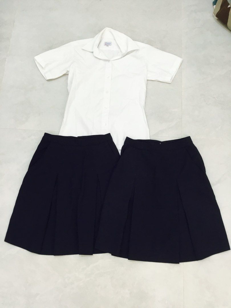 Dunman High Senior Uniform Set, Women's Fashion, Dresses & Sets, Sets ...