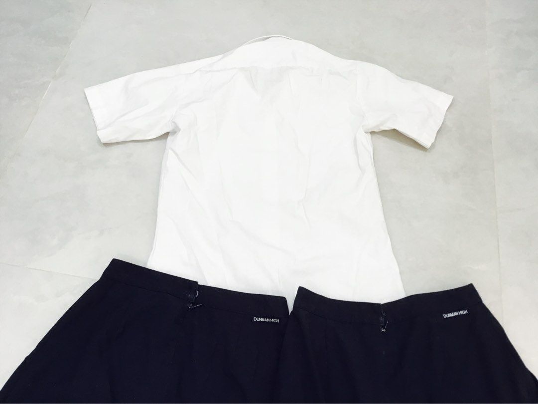 Dunman High Senior Uniform Set, Women's Fashion, Dresses & Sets, Sets ...