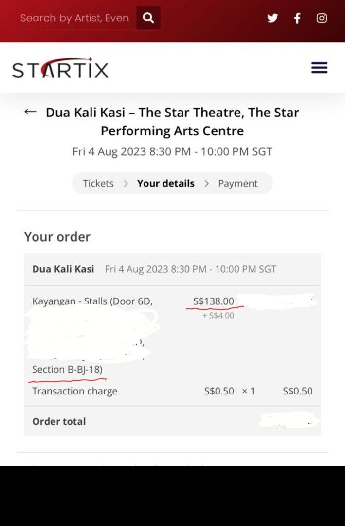 Dzar Ismail Dua Kali Kasi concert ticket, Tickets & Vouchers, Event ...