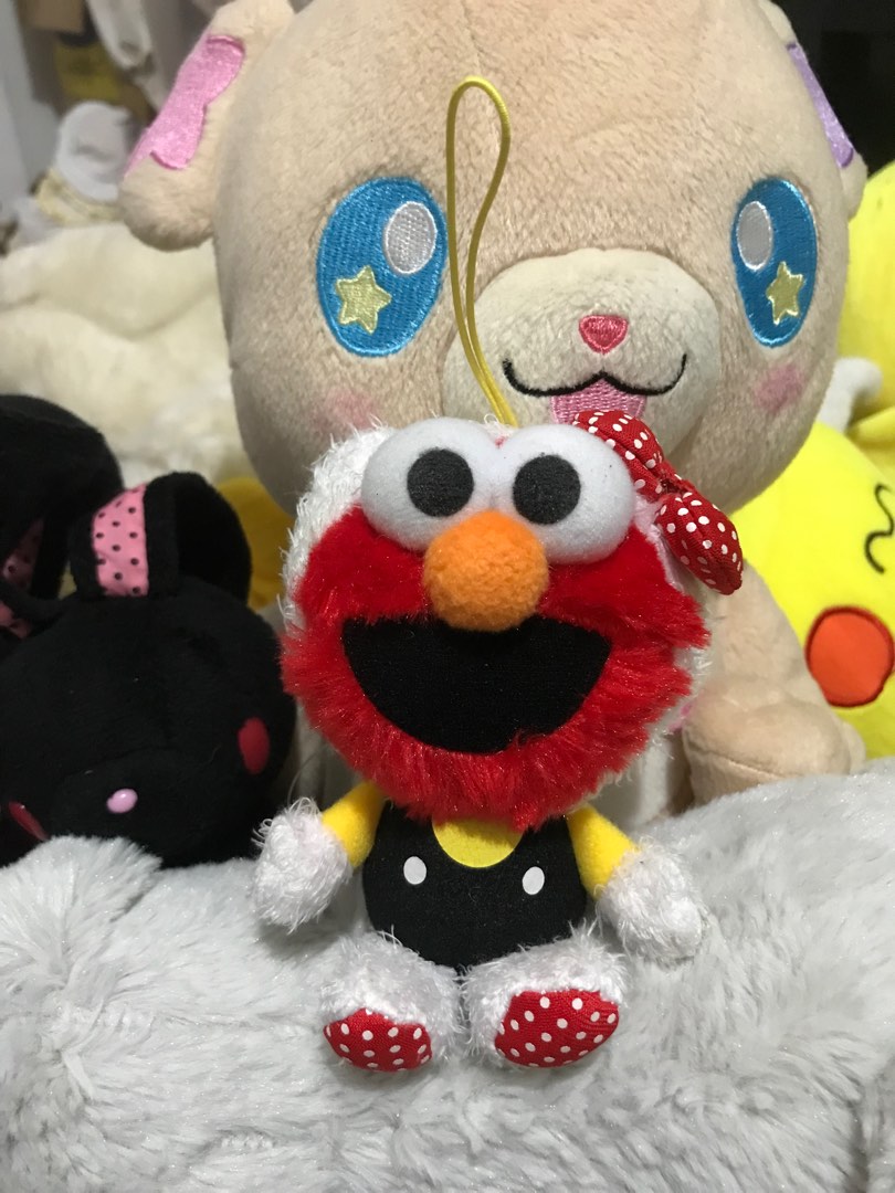 Elmo Hello Kitty Plush, Hobbies & Toys, Toys & Games on Carousell