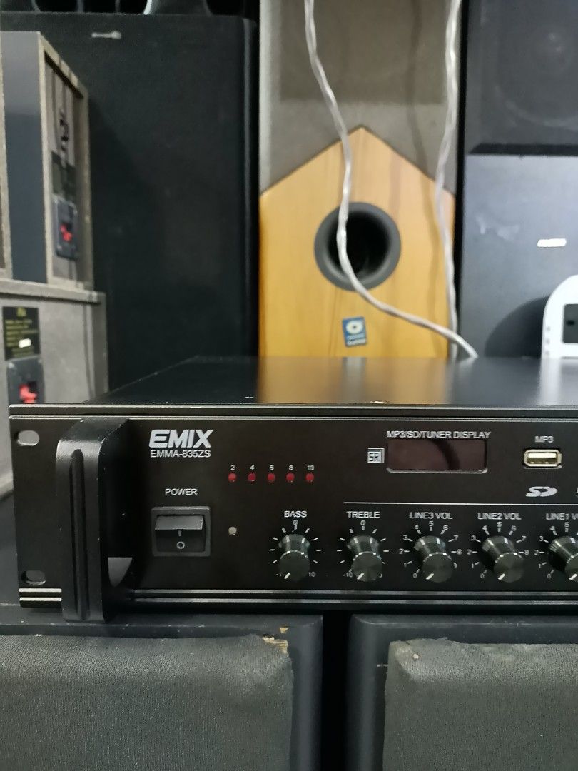 EMIX AMPLIFIER MIXING, Audio, Soundbars, Speakers & Amplifiers on Carousell