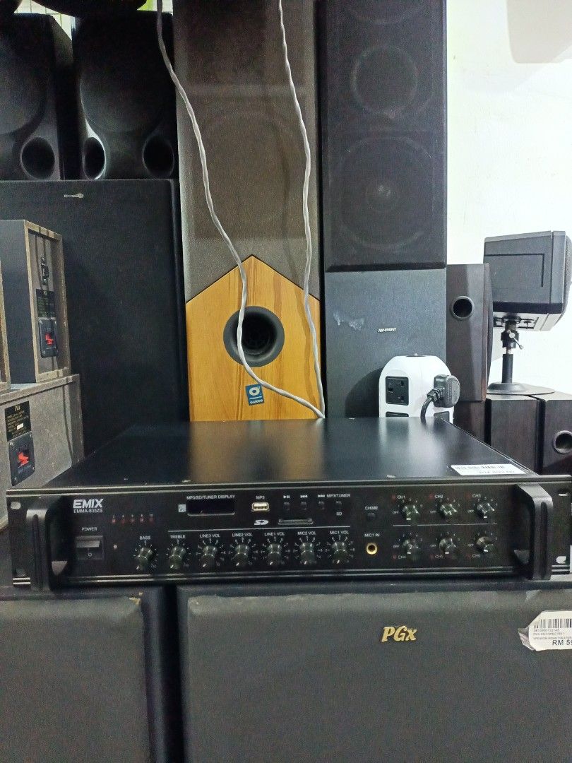 EMIX AMPLIFIER MIXING, Audio, Soundbars, Speakers & Amplifiers on Carousell
