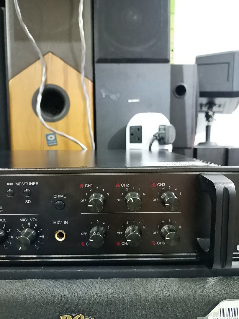 EMIX AMPLIFIER MIXING, Audio, Soundbars, Speakers & Amplifiers on Carousell