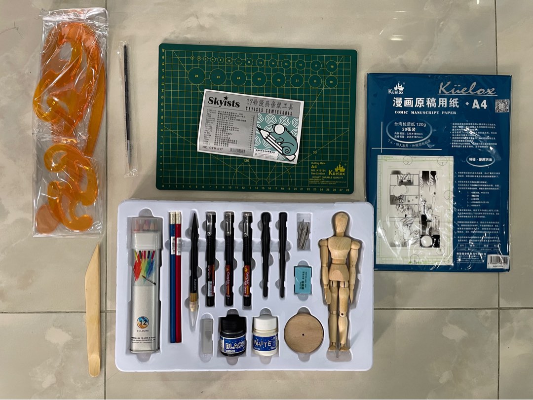 Entry level comic tool set, Hobbies & Toys, Books & Magazines, Comics ...