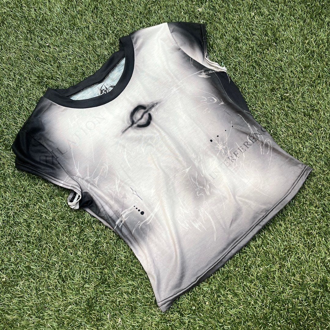 Epicgirl Black Hole Crop Top Womens Fashion Tops Shirts On Carousell
