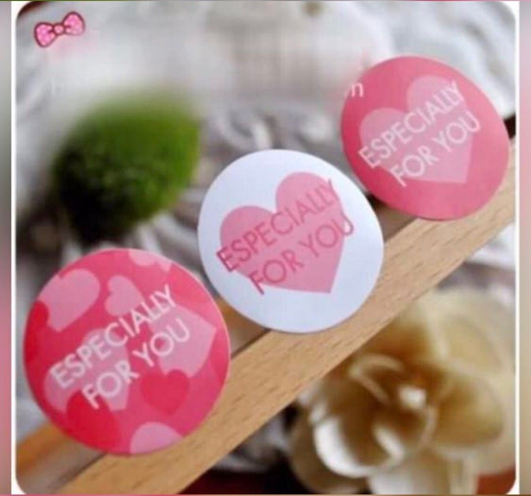 45pc Especially For You Stickers Cookie Labels Packaging Event, Hobbies ...