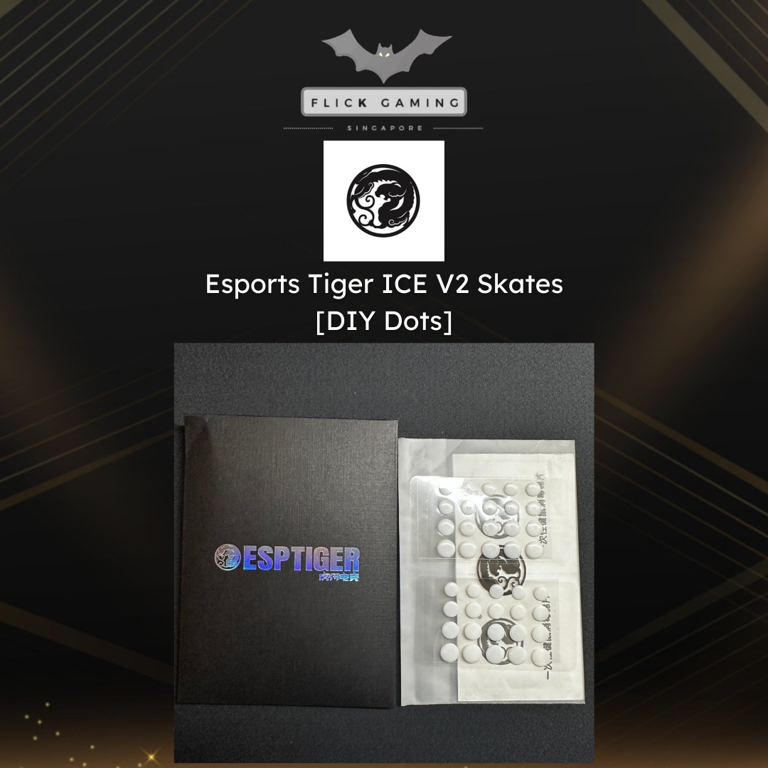 Esports Tiger ICE V2 Mouse Skates [DIY Dots], Computers & Tech, Parts ...