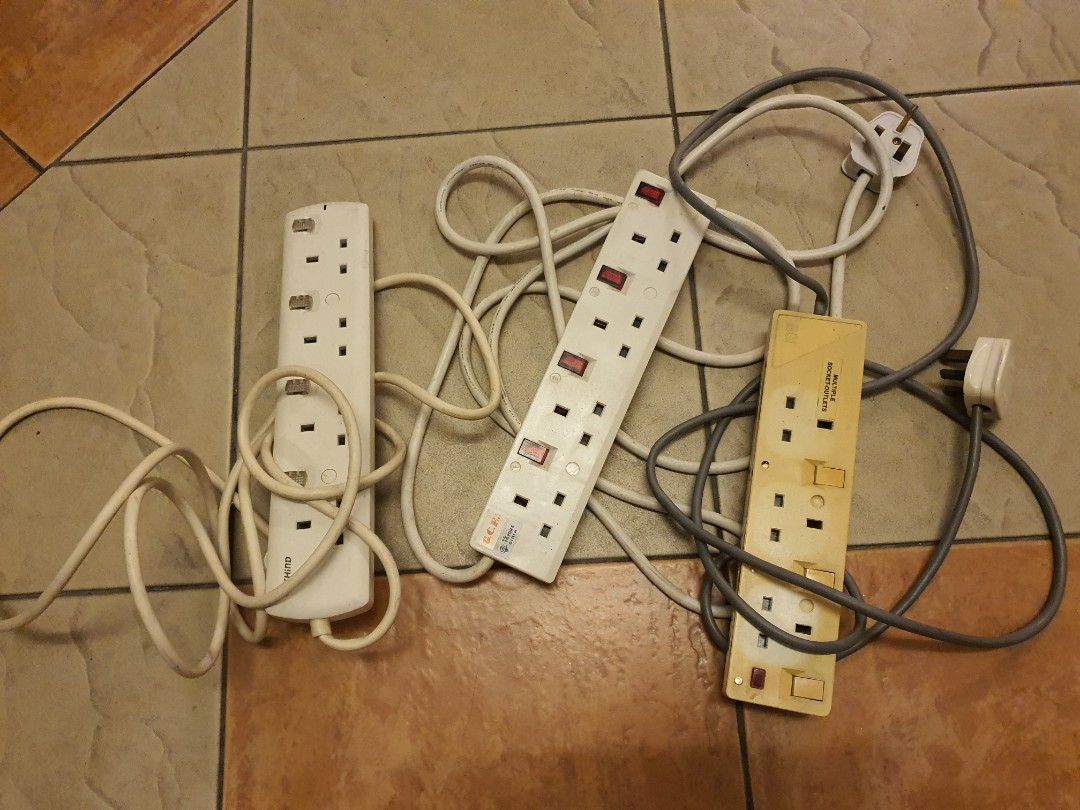 Extension Cables, TV & Home Appliances, Electrical, Adaptors & Sockets ...