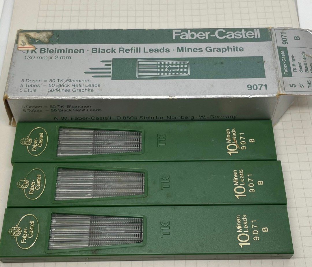 Faber Castell 2.0 mm Lead New Made in Germany, Hobbies & Toys ...