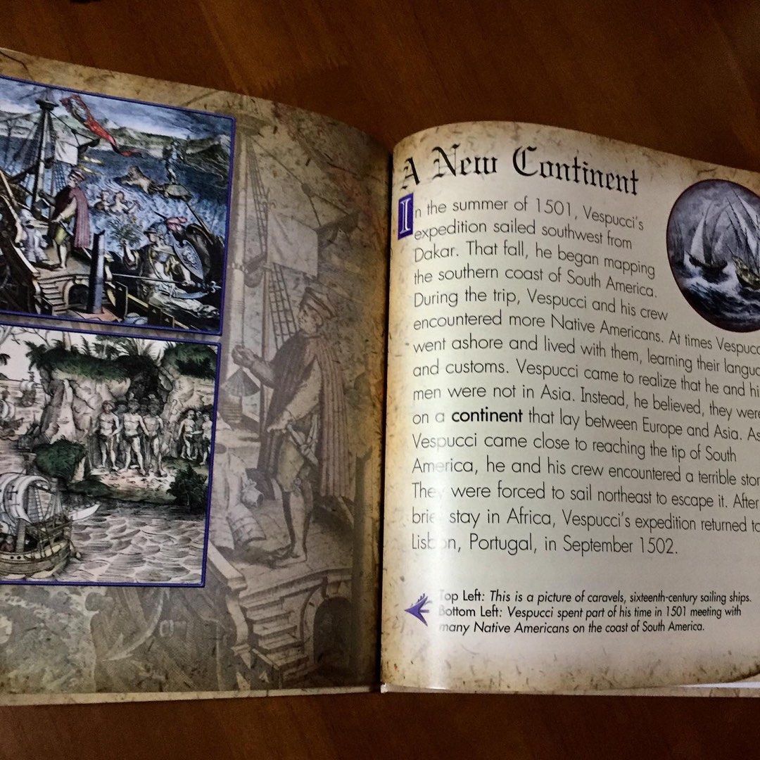 Famous Explorers: Amerigo Vespucci, Hobbies & Toys, Books & Magazines ... Famous Explorers: Amerigo Vespucci, Hobbies & Toys, Books & Magazines ...