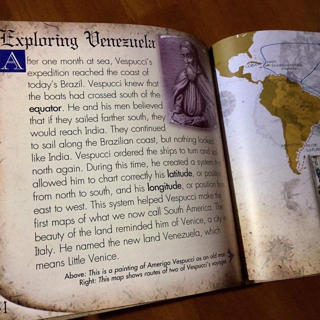 Famous Explorers: Amerigo Vespucci, Hobbies & Toys, Books & Magazines ... Famous Explorers: Amerigo Vespucci, Hobbies & Toys, Books & Magazines ...