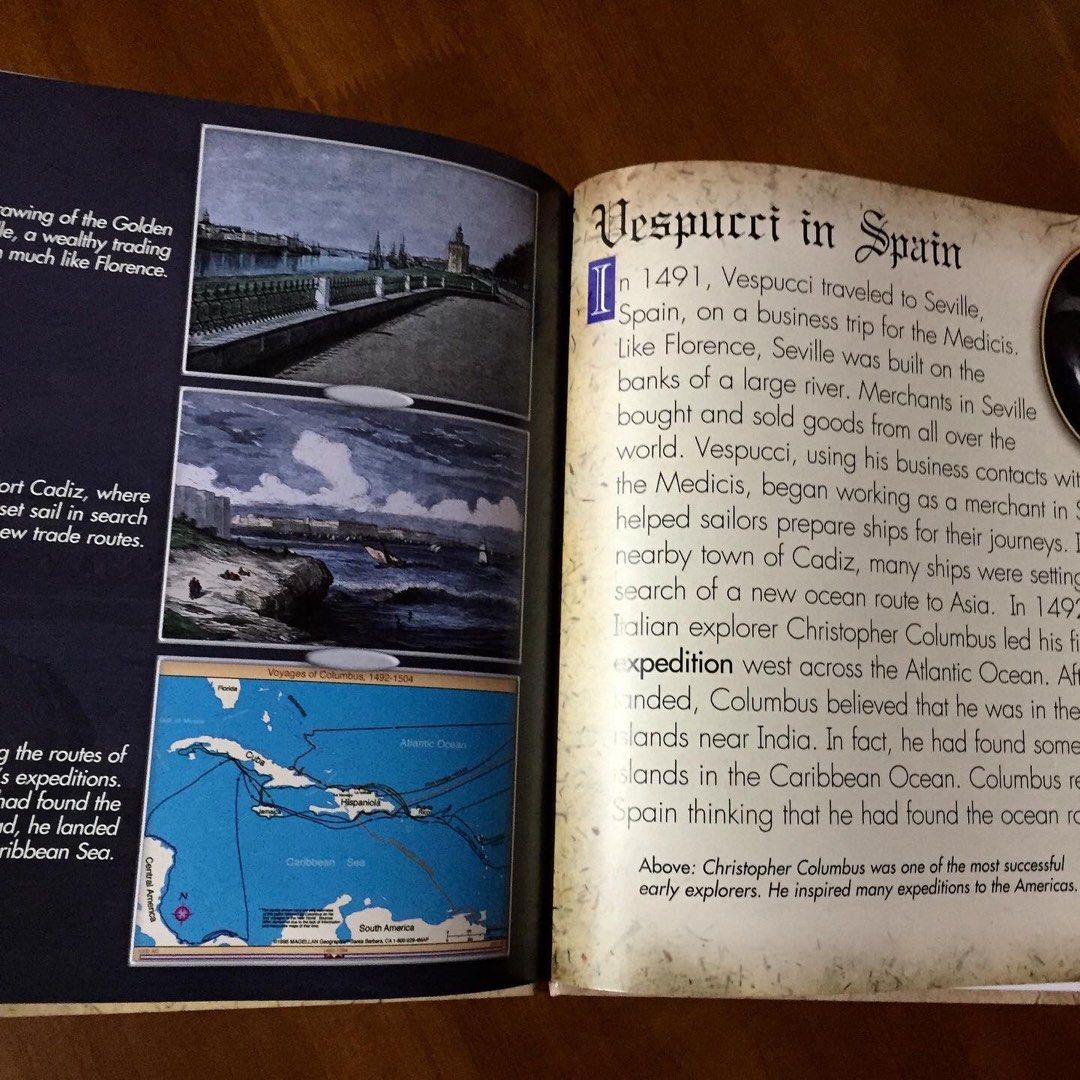 Famous Explorers: Amerigo Vespucci, Hobbies & Toys, Books & Magazines ... Famous Explorers: Amerigo Vespucci, Hobbies & Toys, Books & Magazines ...
