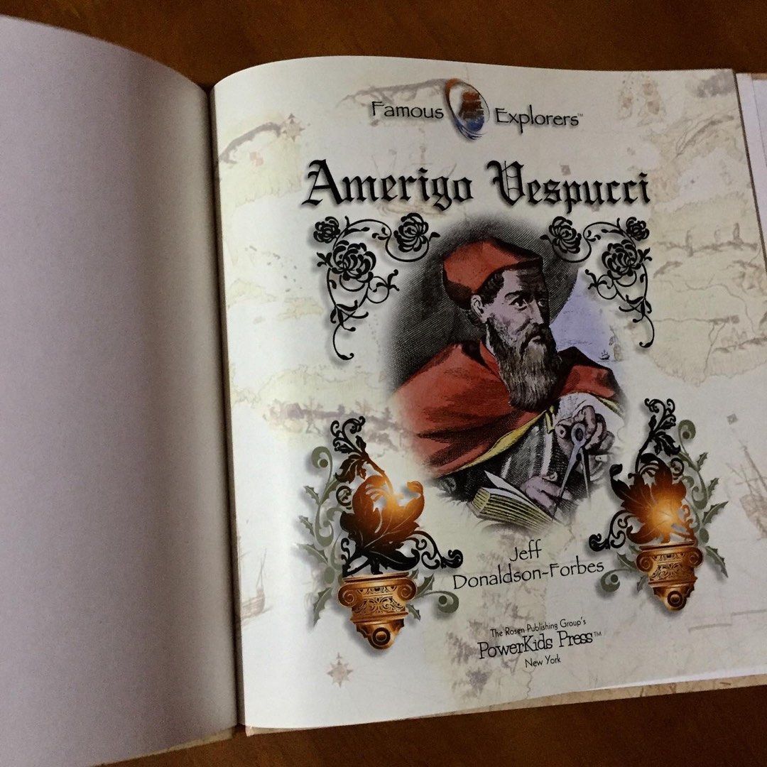 Famous Explorers: Amerigo Vespucci, Hobbies & Toys, Books & Magazines ... Famous Explorers: Amerigo Vespucci, Hobbies & Toys, Books & Magazines ...