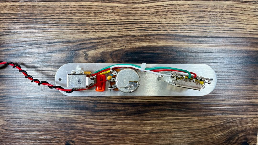 Fender Telecaster Loaded Control Plate For 3 + 1 Sounds (Parallel ...