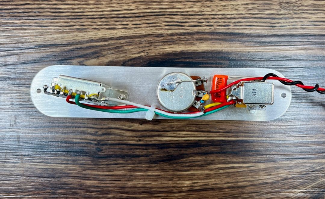 Fender Telecaster Loaded Control Plate For 3 + 1 Sounds (Parallel ...