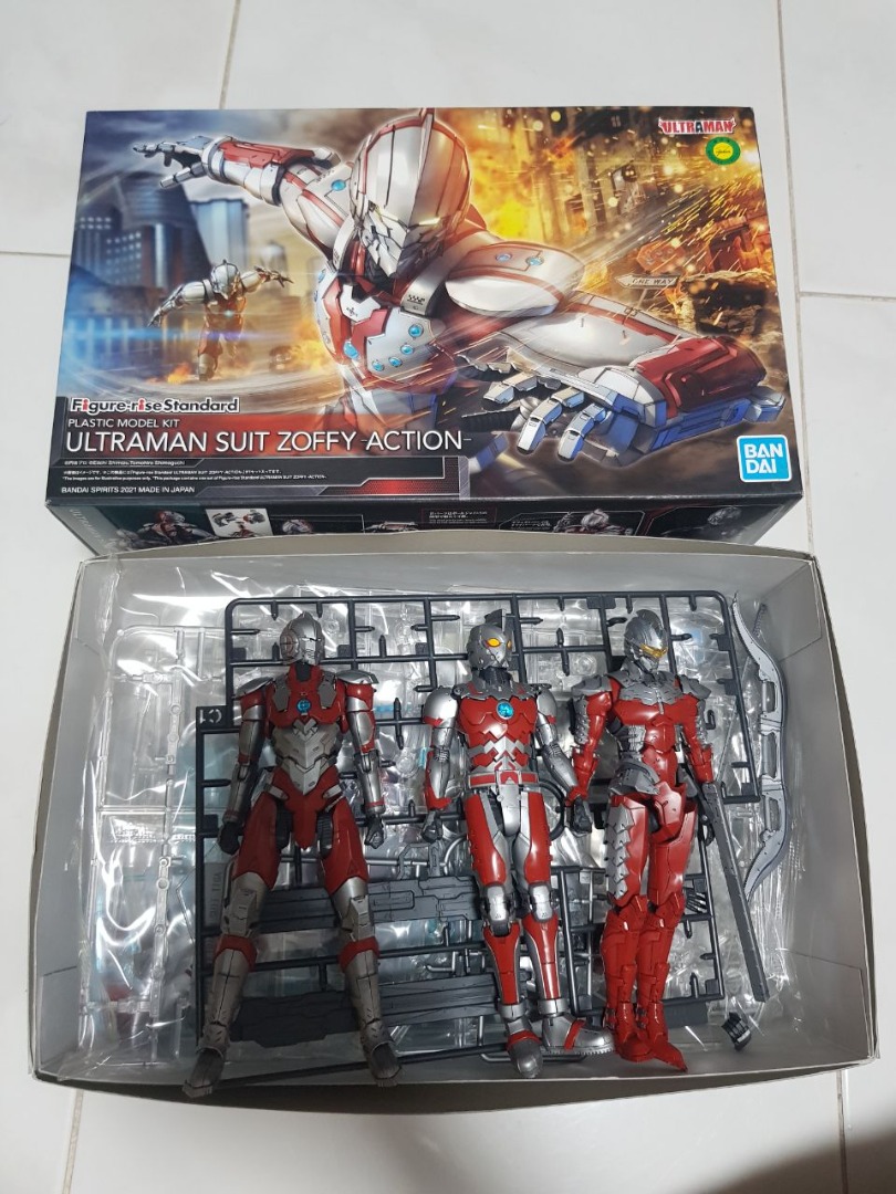 Figure rise standard Ultraman Ultraseven Ultraman Ace Zoffy Suit ...