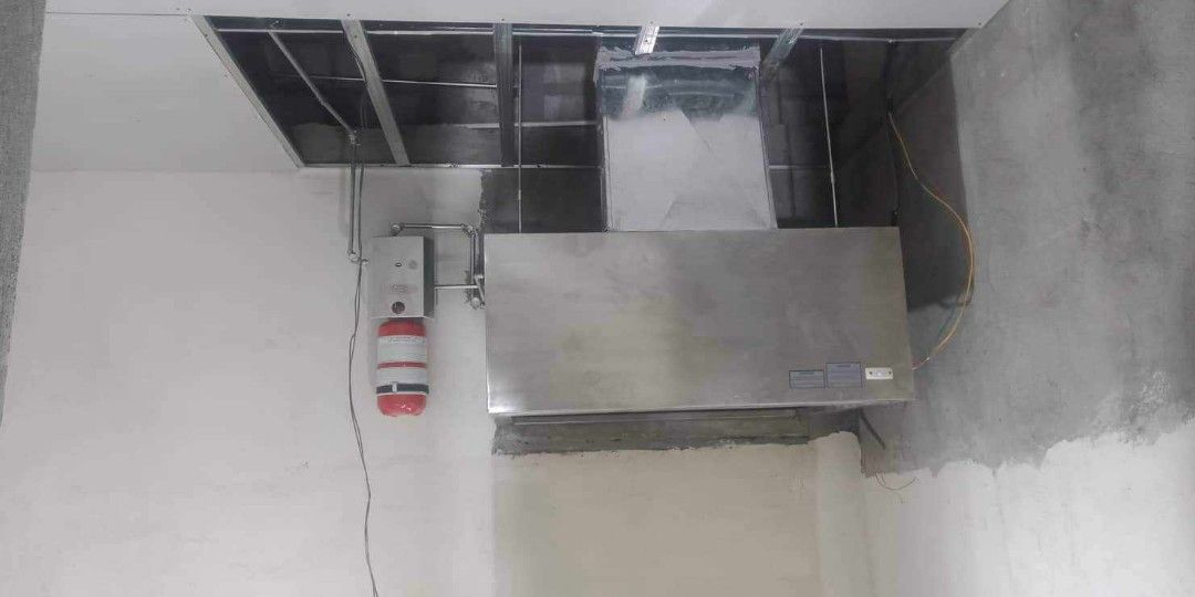 fire suppression and mechanical sign and sealed bfp approved ...