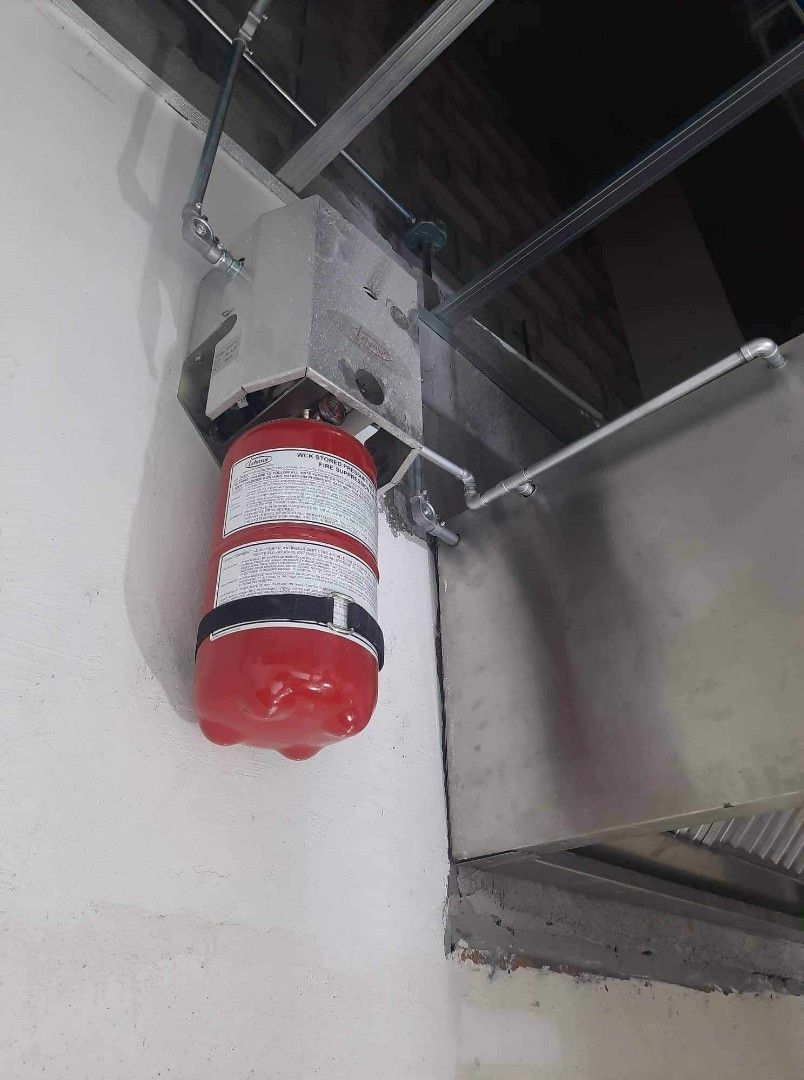 fire suppression and mechanical sign and sealed bfp approved ...