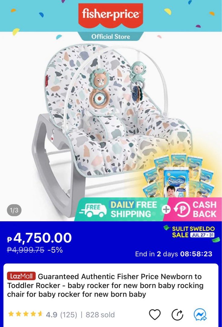 Fisher Price Rocker on Carousell