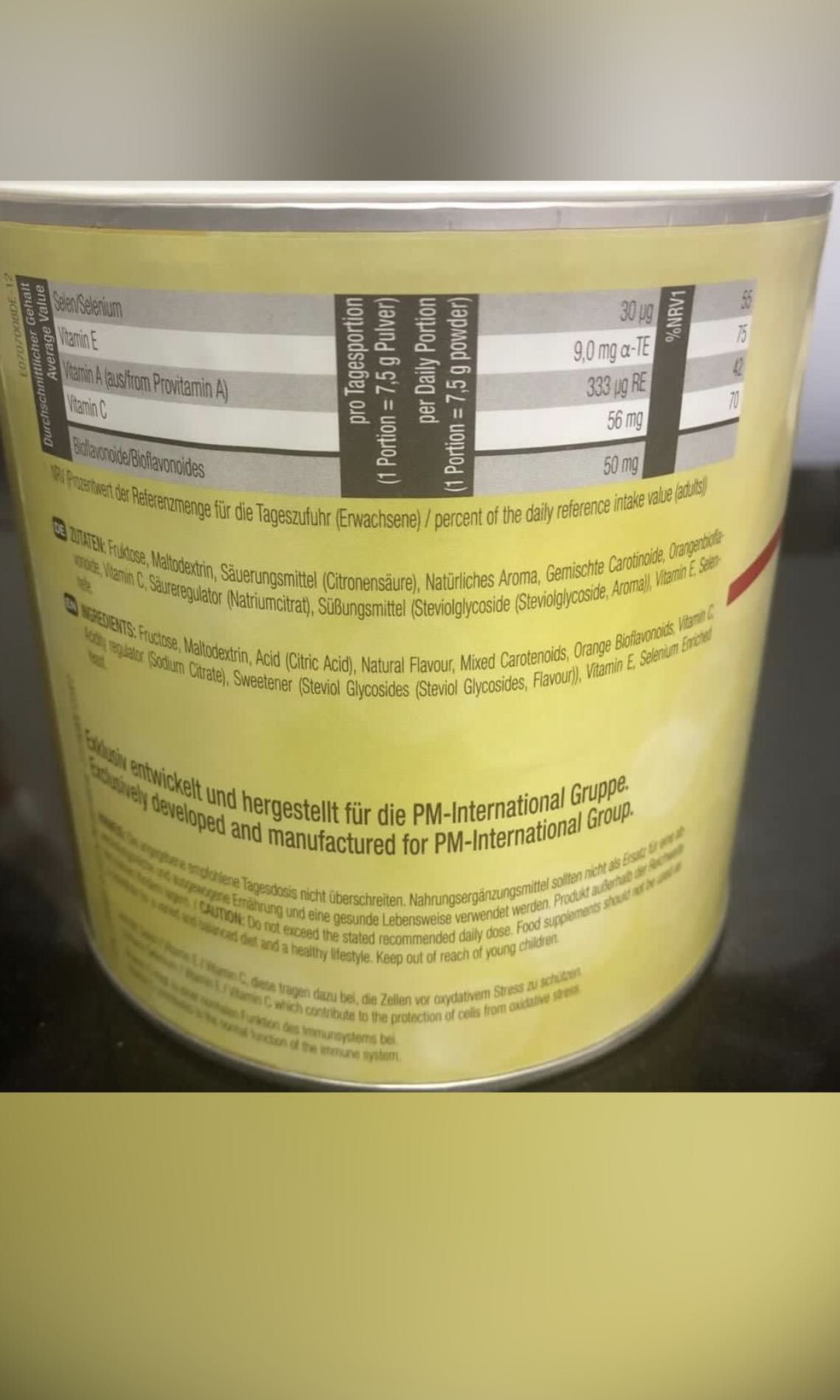 Fitline Vitamin C / Zellschutz (Antioxy), Health & Nutrition, Health ...