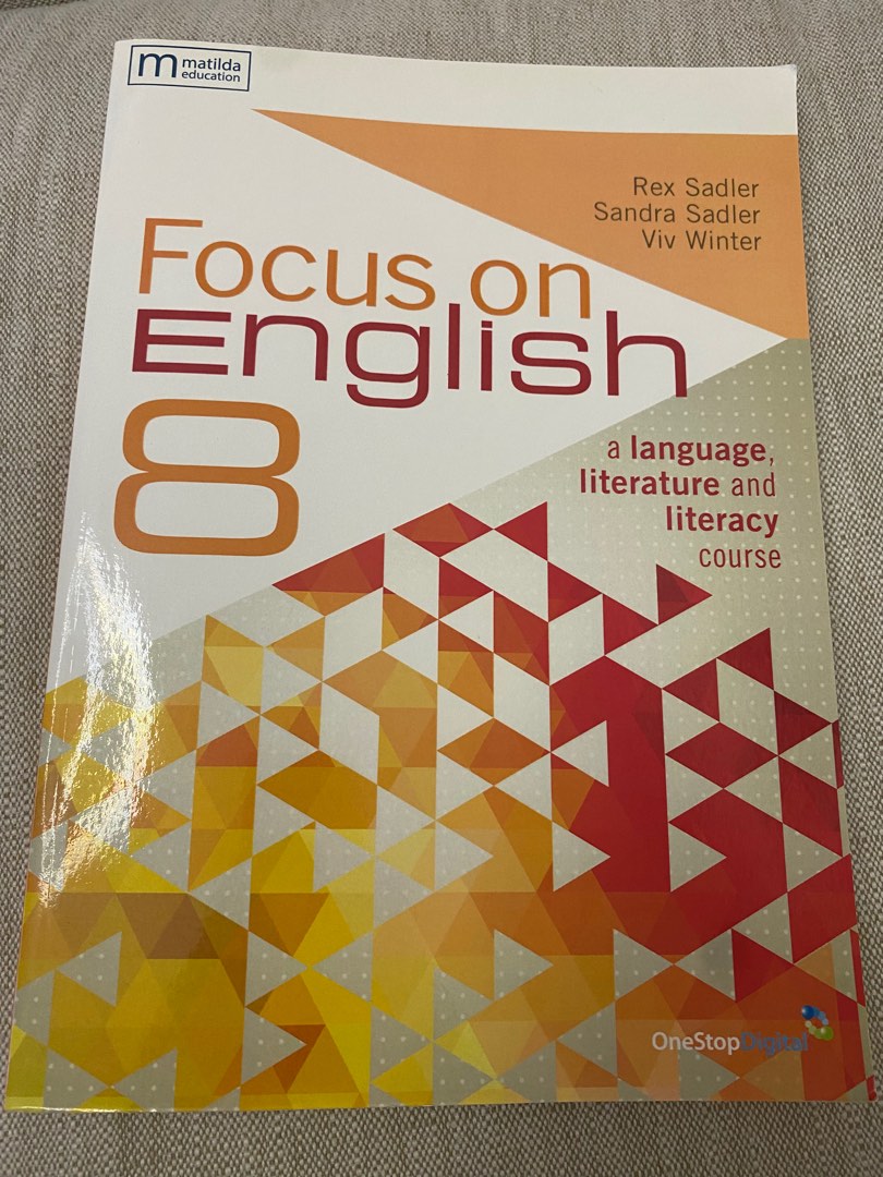 Focus on English 8 Textbook, 興趣及遊戲, 書本 & 文具, 教科書 - Carousell